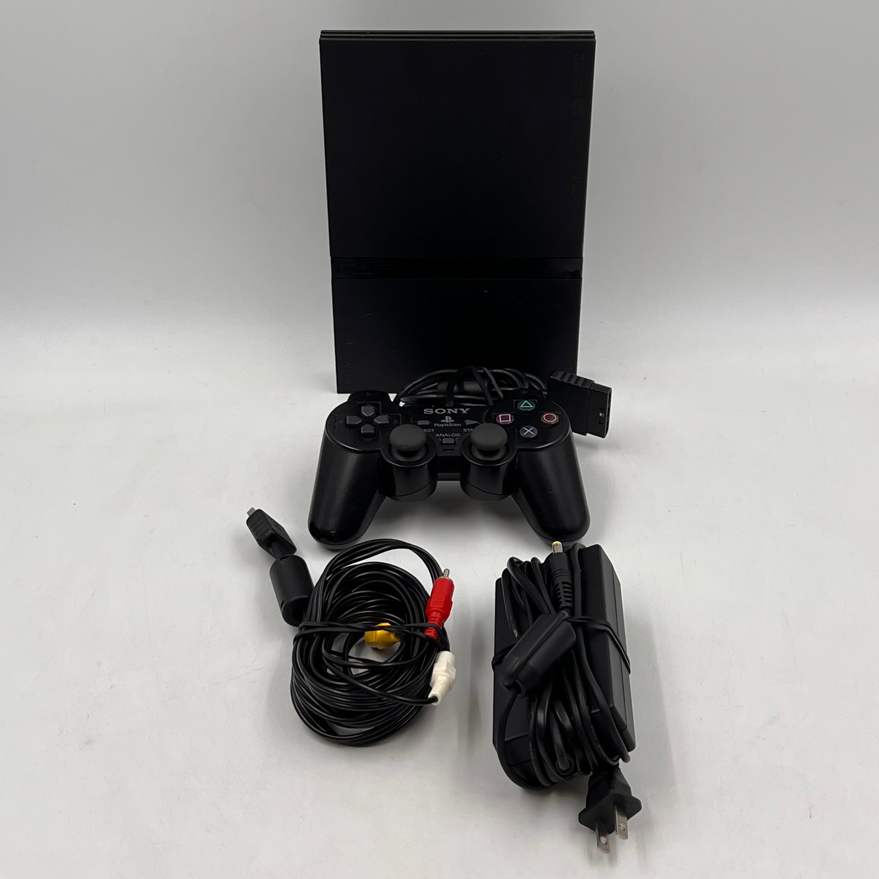 Sony PlayStation 2 Slim PS2 Black Console Gaming System SCPH-70012 ...
